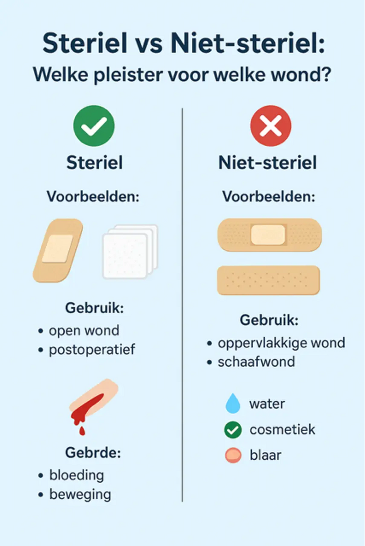 Wanneer dek je een wond af, of juist niet? – AMS